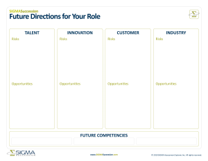 Future Planning for Succession of Your Role | Sigma Assessment Systems