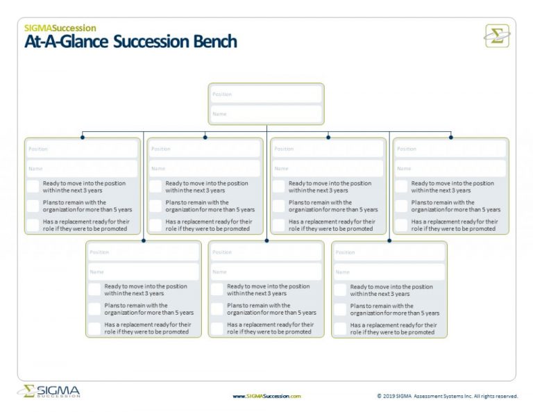 Succession Bench Planning | SIGMA Assessment Systems
